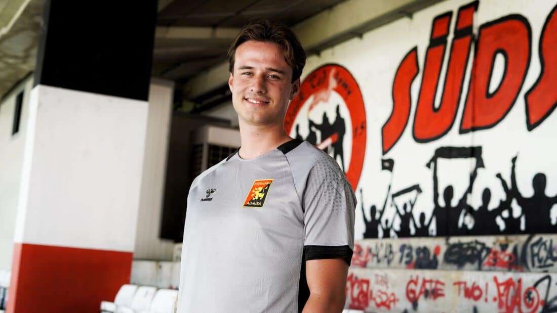 Dennis Verwüster ist wieder Admiraner! - ADMIRA WACKER